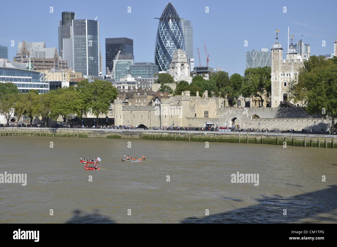 The Great River Race is an annual rowing race on London's River Thames ...