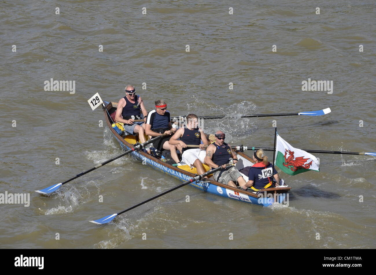 The Great River Race is an annual rowing race on London's River Thames ...