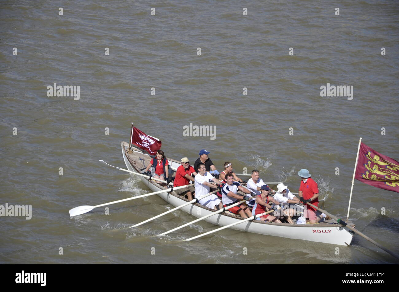The Great River Race is an annual rowing race on London's River Thames ...
