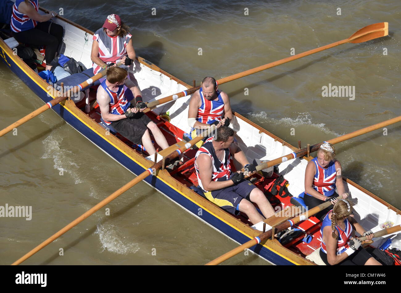 The Great River Race is an annual rowing race on London's River Thames ...