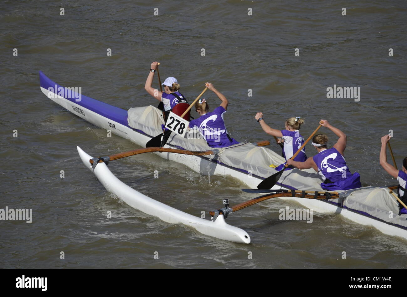 The Great River Race is an annual rowing race on London's River Thames ...
