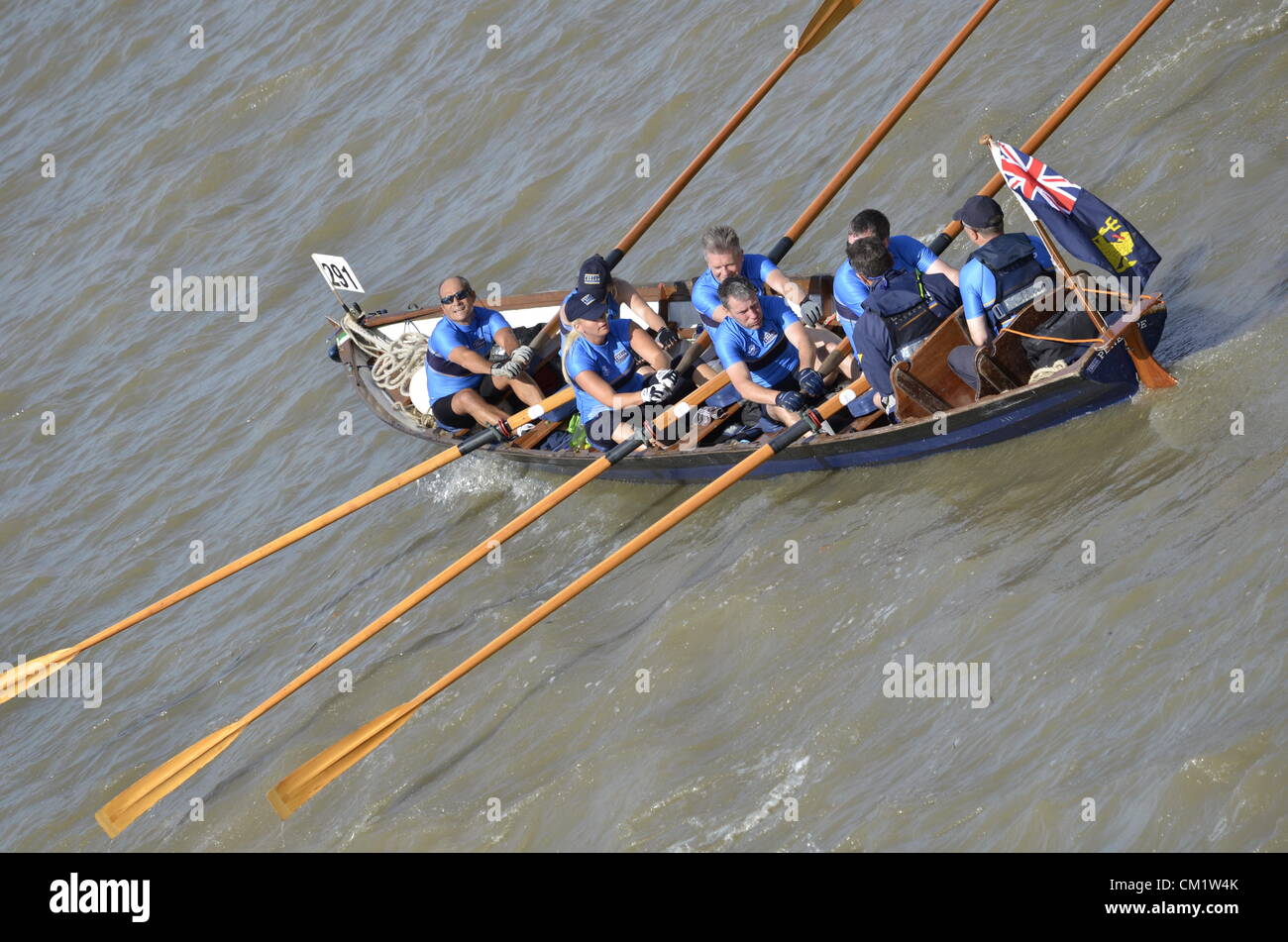 The Great River Race is an annual rowing race on London's River Thames ...