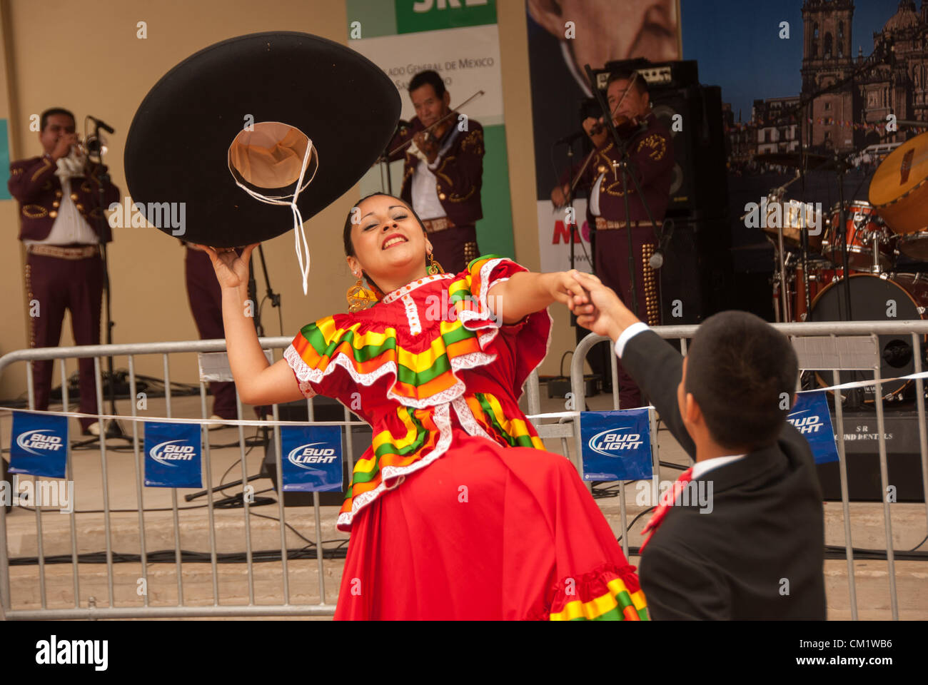 Mexican independence day celebration texas hi-res stock photography and ...