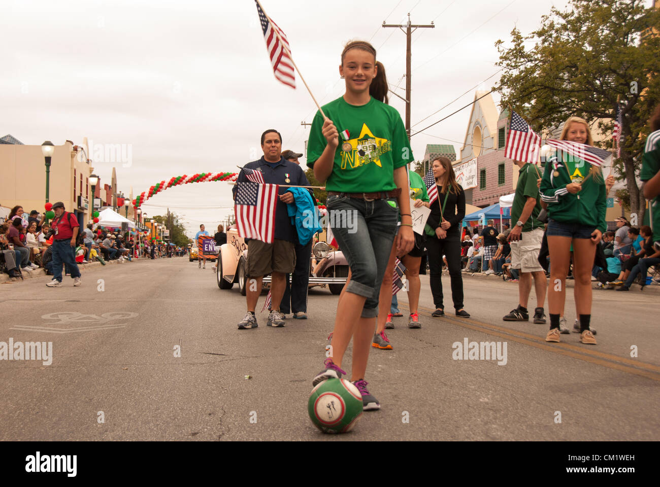 15 September 2012 San Antonio, Texas, USA - San Antonio youth soccer ...