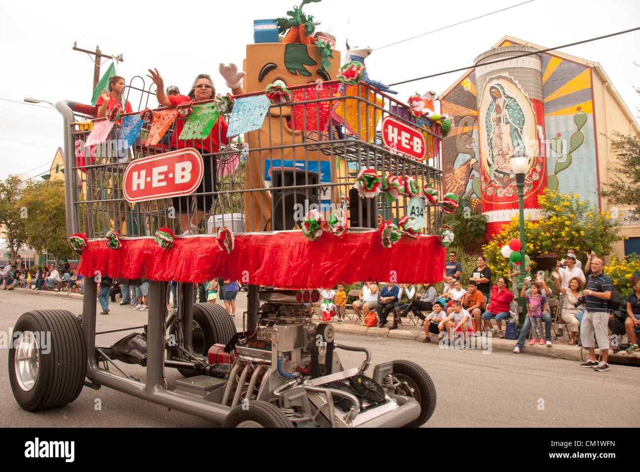 15 September 2012 San Antonio, Texas, USA - HEB, a Texas supermarket ...