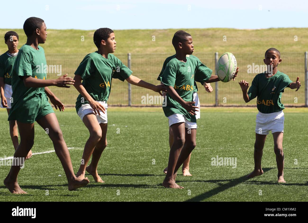 GANSBAAI, SOUTH AFRICA - SEPTEMBER 15, Activities during the Springbok ...