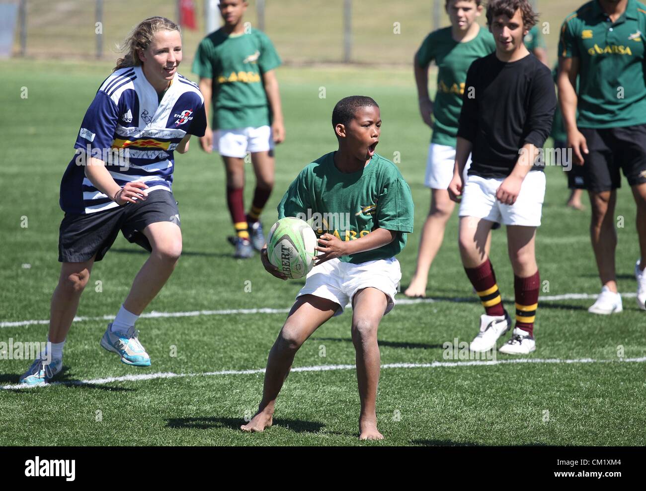 GANSBAAI, SOUTH AFRICA - SEPTEMBER 15, Activities during the Springbok ...