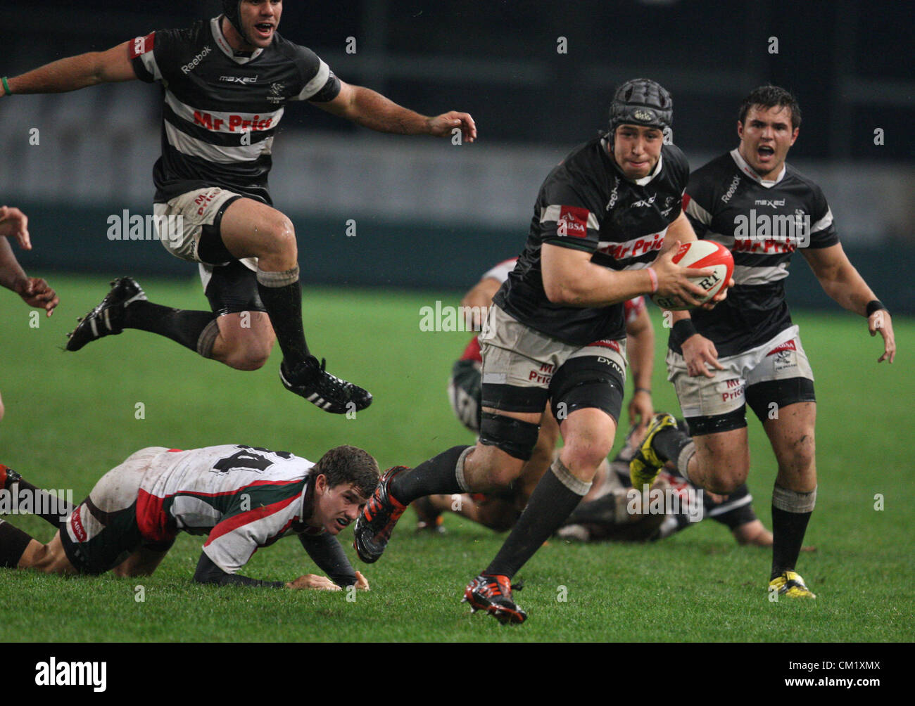 DURBAN, SOUTH AFRICA - SEPTEMBER 15, Brendan Groenewald during the Absa ...