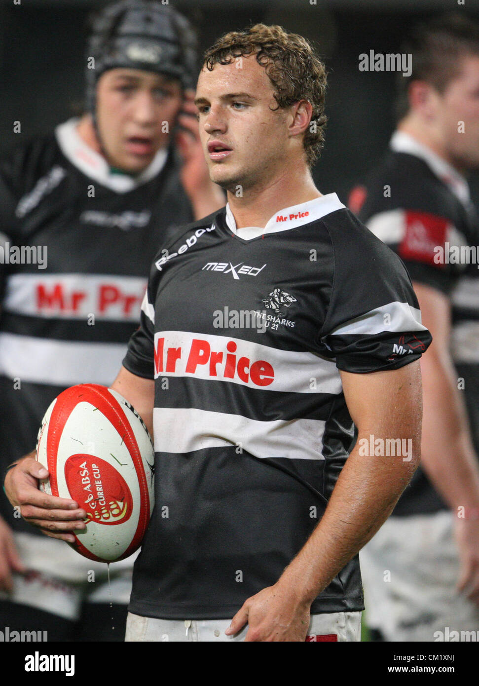 DURBAN, SOUTH AFRICA - SEPTEMBER 15, Hanco Venter during the Absa U/21 ...