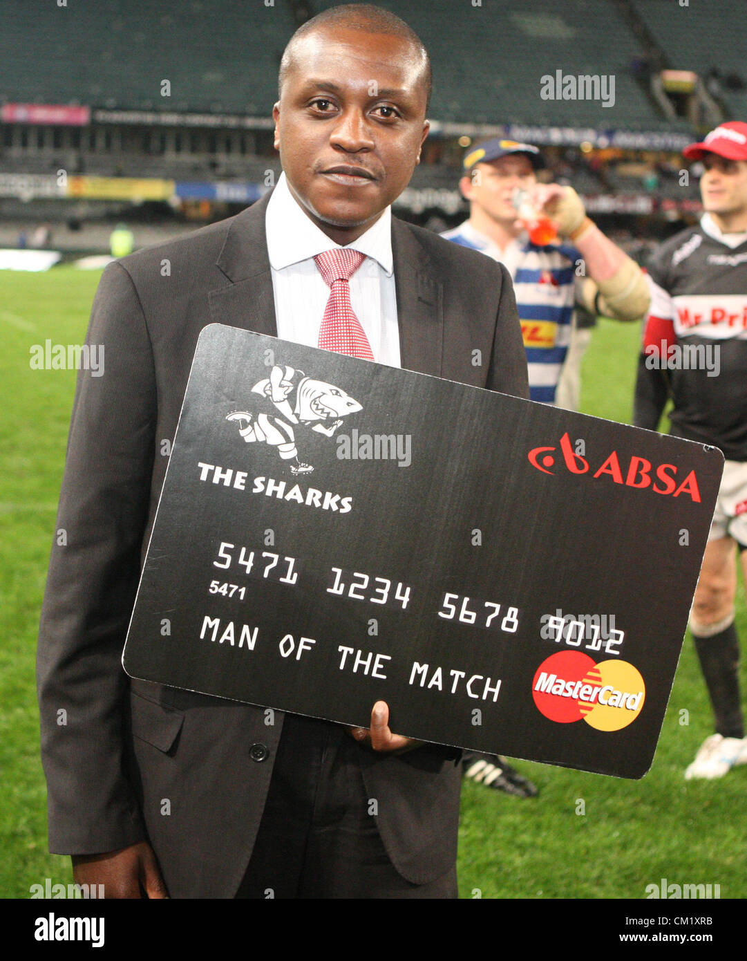 DURBAN, SOUTH AFRICA - SEPTEMBER 15, during the Absa Currie Cup match ...
