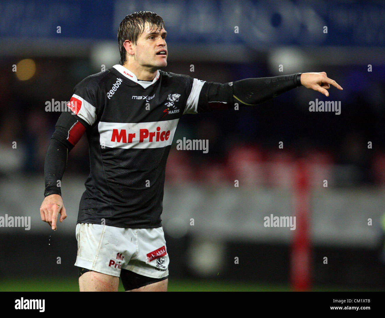 DURBAN, SOUTH AFRICA - SEPTEMBER 15, Louis Ludik during the Absa Currie ...