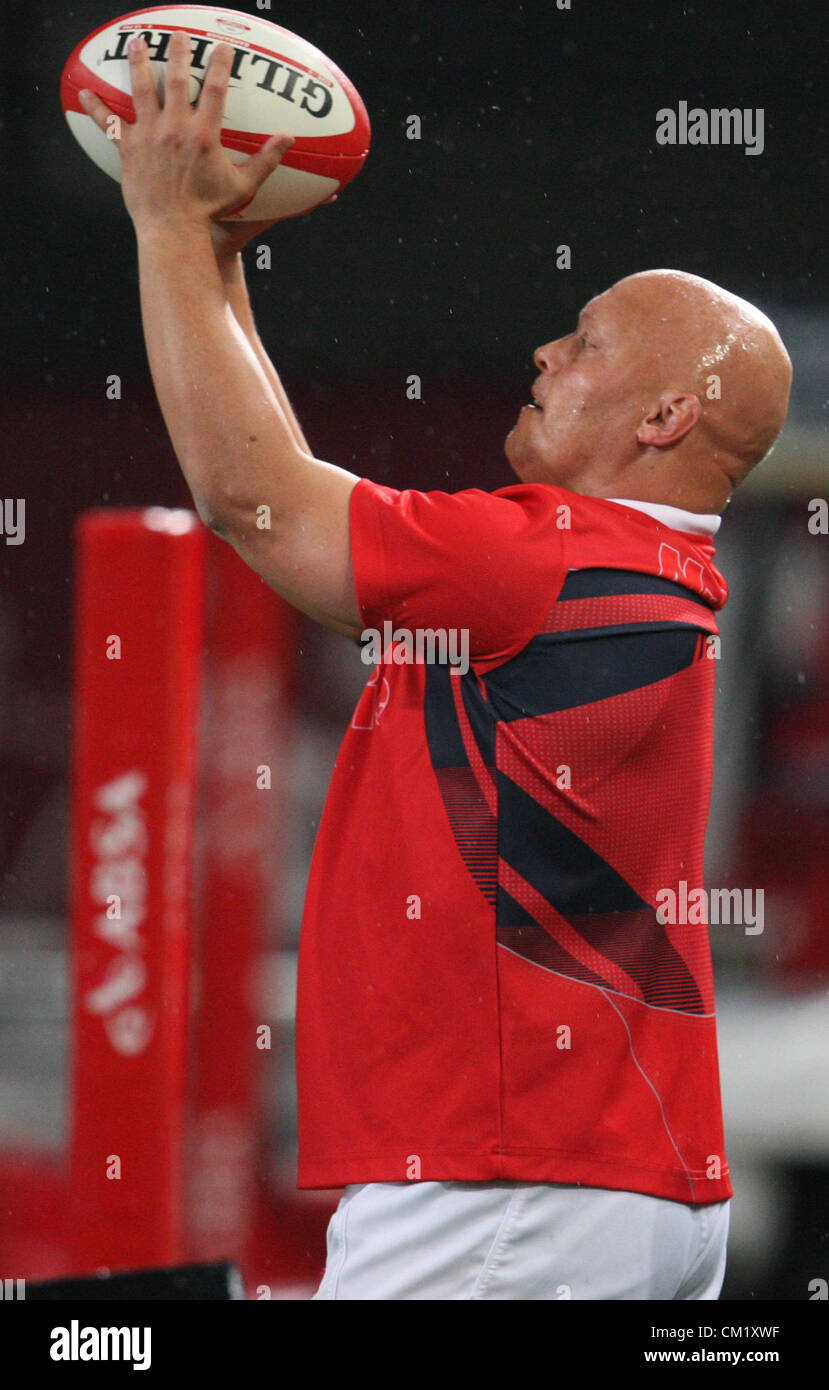 DURBAN, SOUTH AFRICA - SEPTEMBER 15, Peter Dixon during the Absa Currie ...