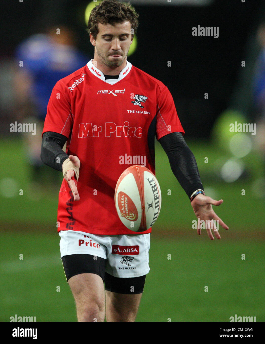 DURBAN, SOUTH AFRICA - SEPTEMBER 15, Tim Whithead during the Absa ...
