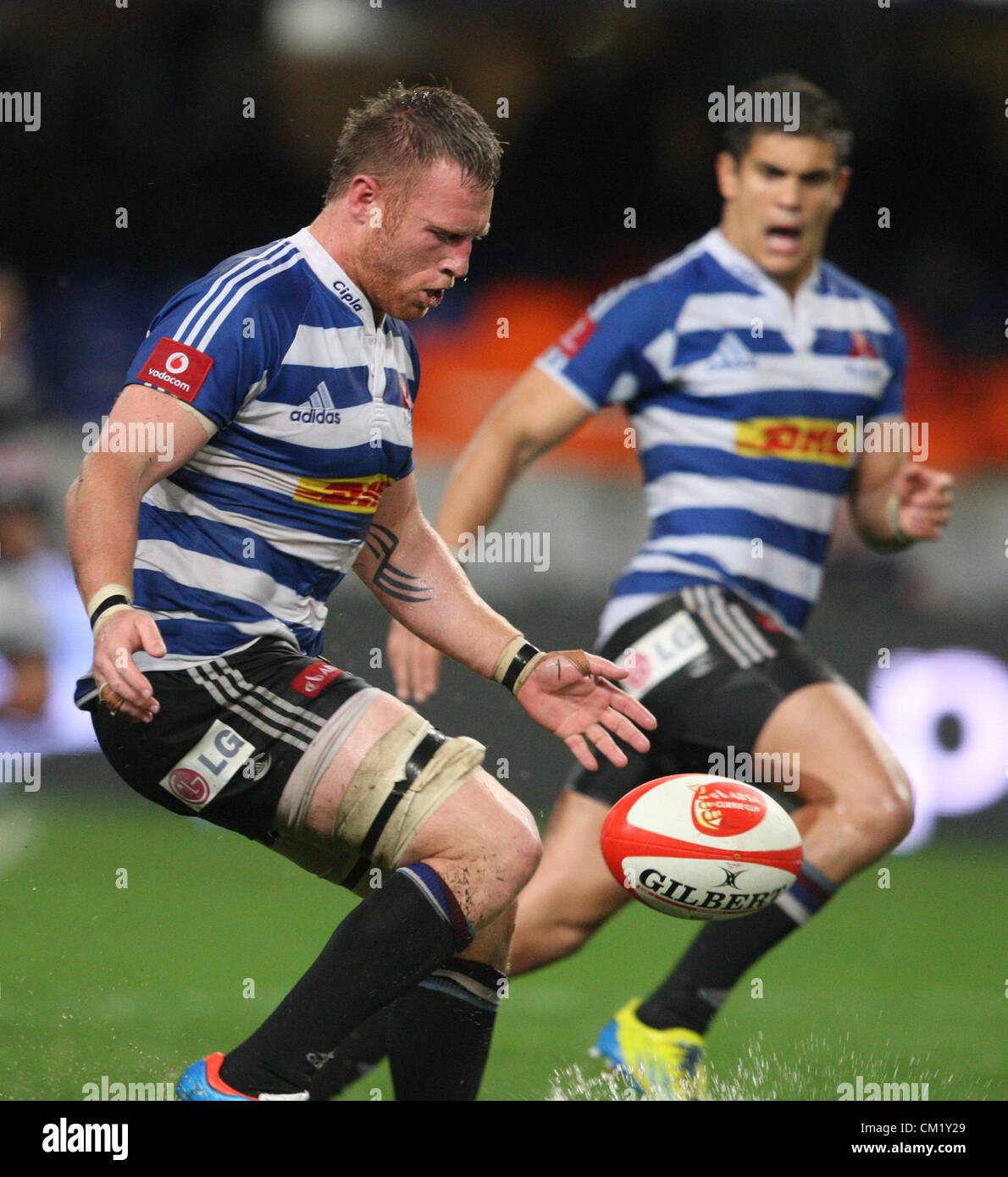DURBAN, SOUTH AFRICA - SEPTEMBER 15, Tyrone Holmes during the Absa ...