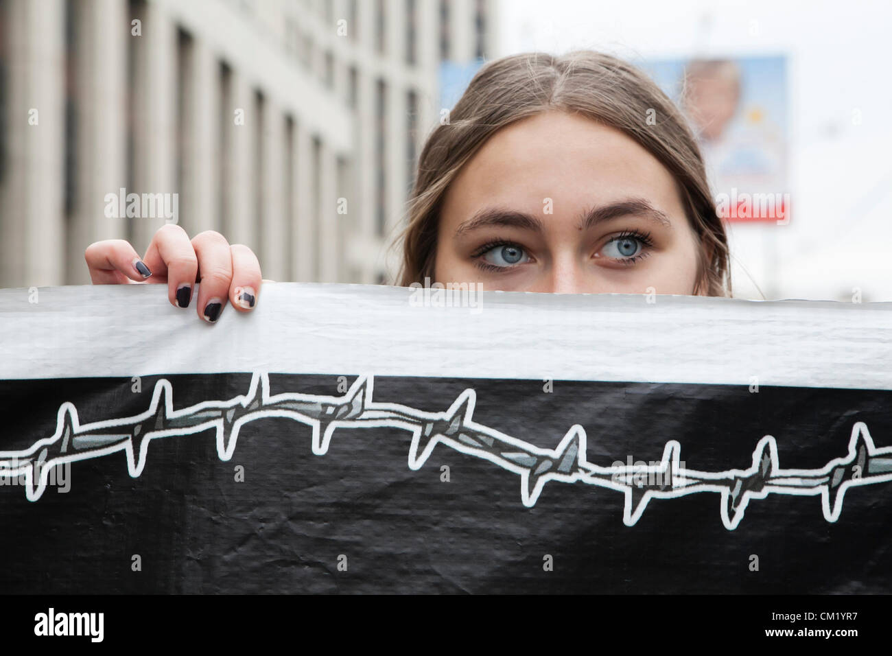 MOSCOW , RUSSIA - September 15. Tens of thousands of opposition ...