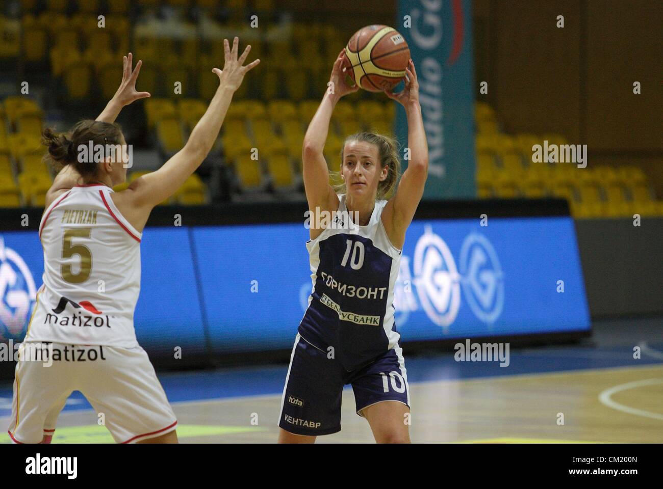 Gdynia, Poland 16th, September 2012. 2nd Malgorzata Dydek in Memoriam ...