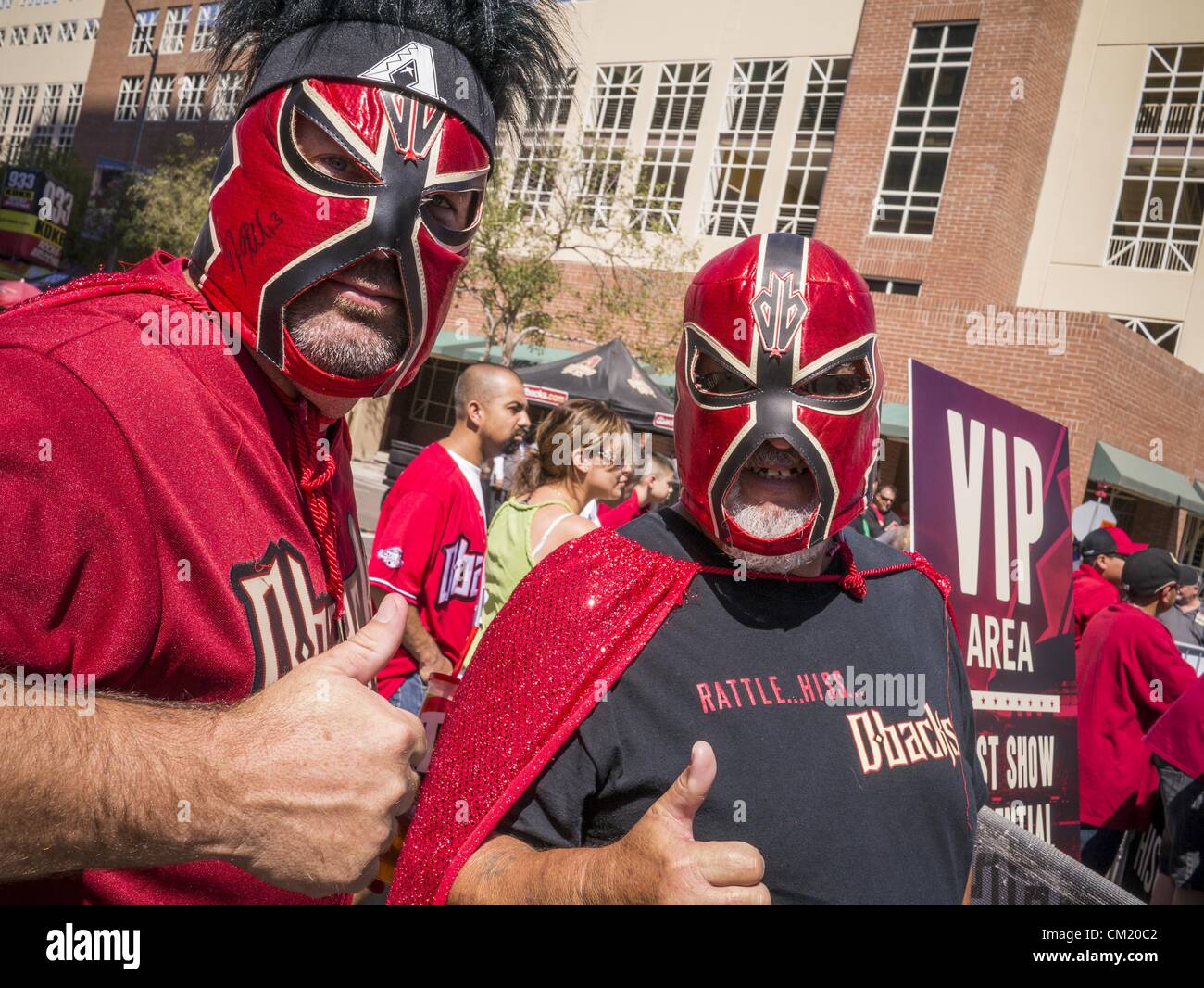 Arizona diamondbacks fans hi-res stock photography and images - Alamy