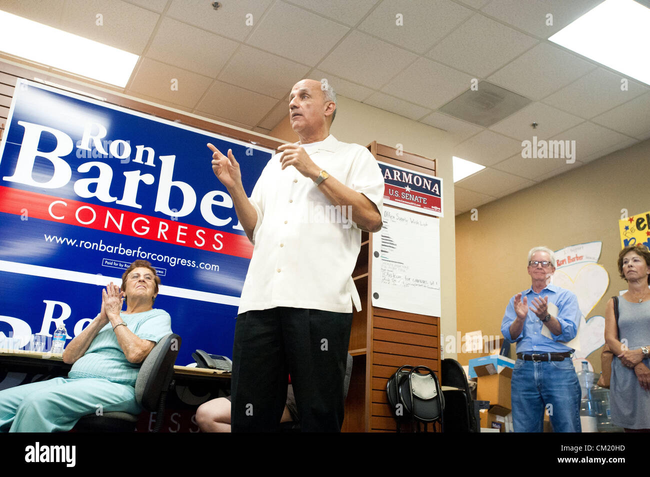 Sept. 16, 2012 - Tucson, Arizona, U.S. - RICHARD CARMONA, former U.S ...