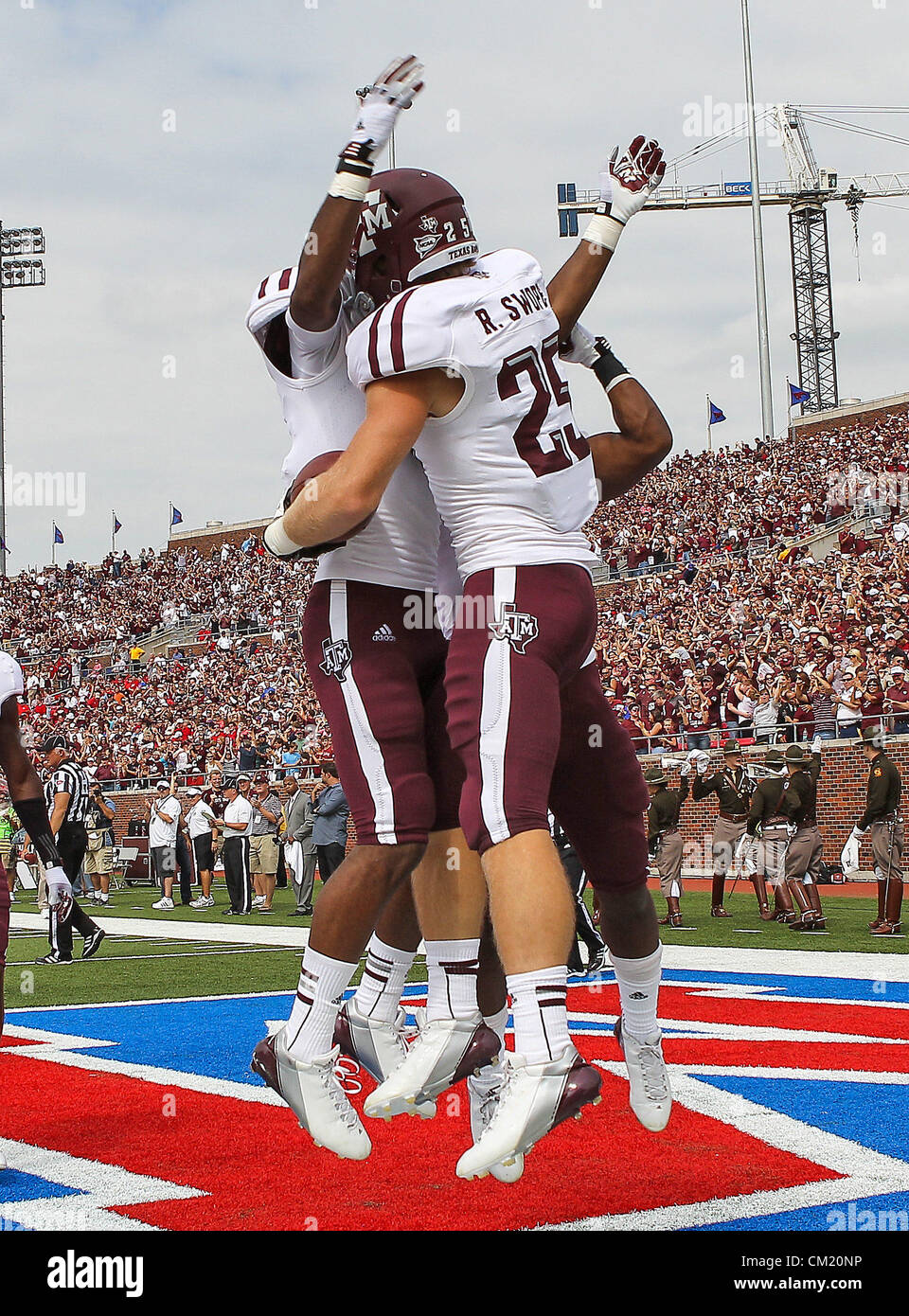 Sept. 15, 2012 - Arlington, Texas, U.S. - Texas A&M Aggies tight end ...