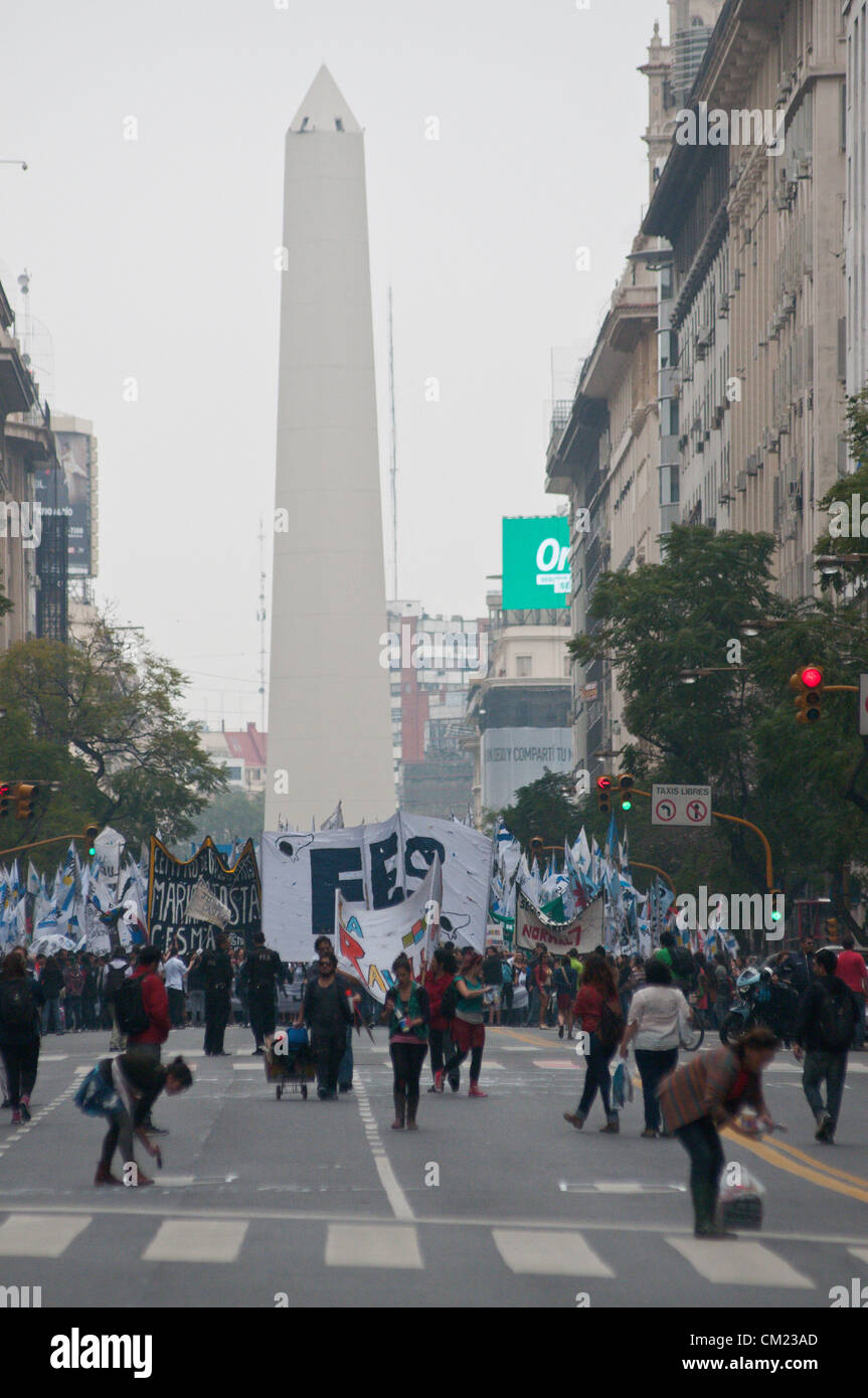 Sept. 16, 2012 - Buenos Aires, Buenos Aires, Argentina - Sept. 16, 2012 ...