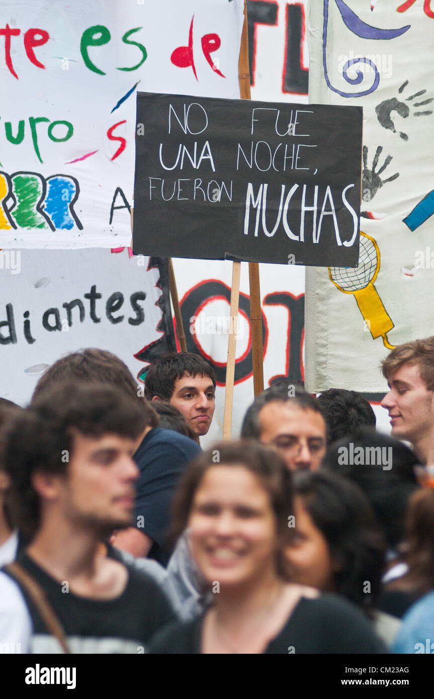 Sept. 16, 2012 - Buenos Aires, Buenos Aires, Argentina - Sept. 16, 2012 ...