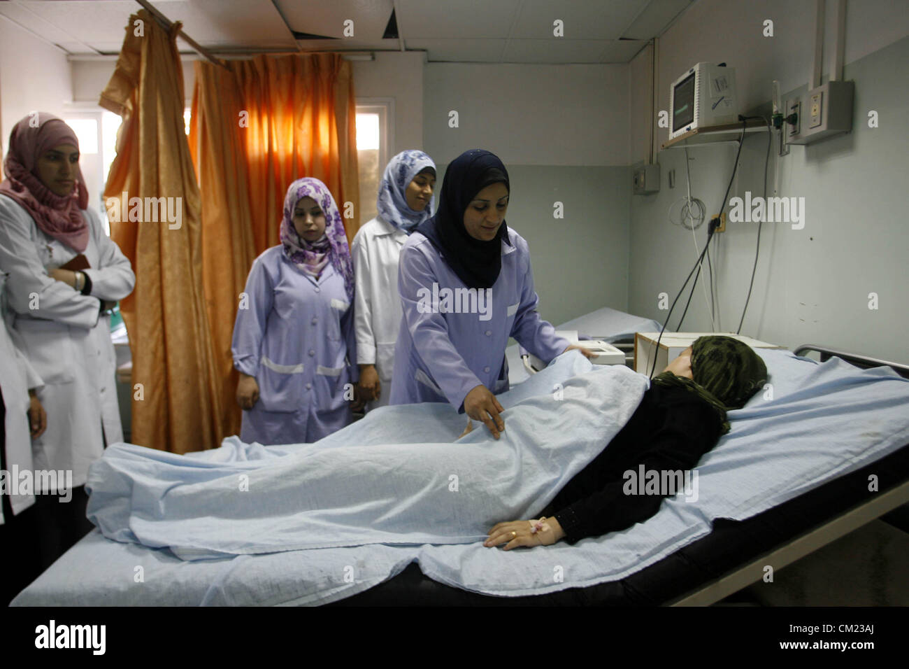 Sept. 17, 2012 - Rafah, Gaza Strip, Palestinian Territory - Palestinian ...