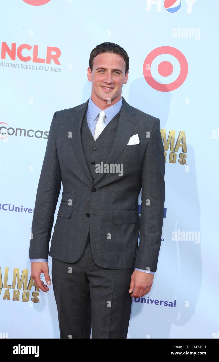 Ryan Lochte at arrivals for NCLR 2012 ALMA Awards, Pasadena Civic ...
