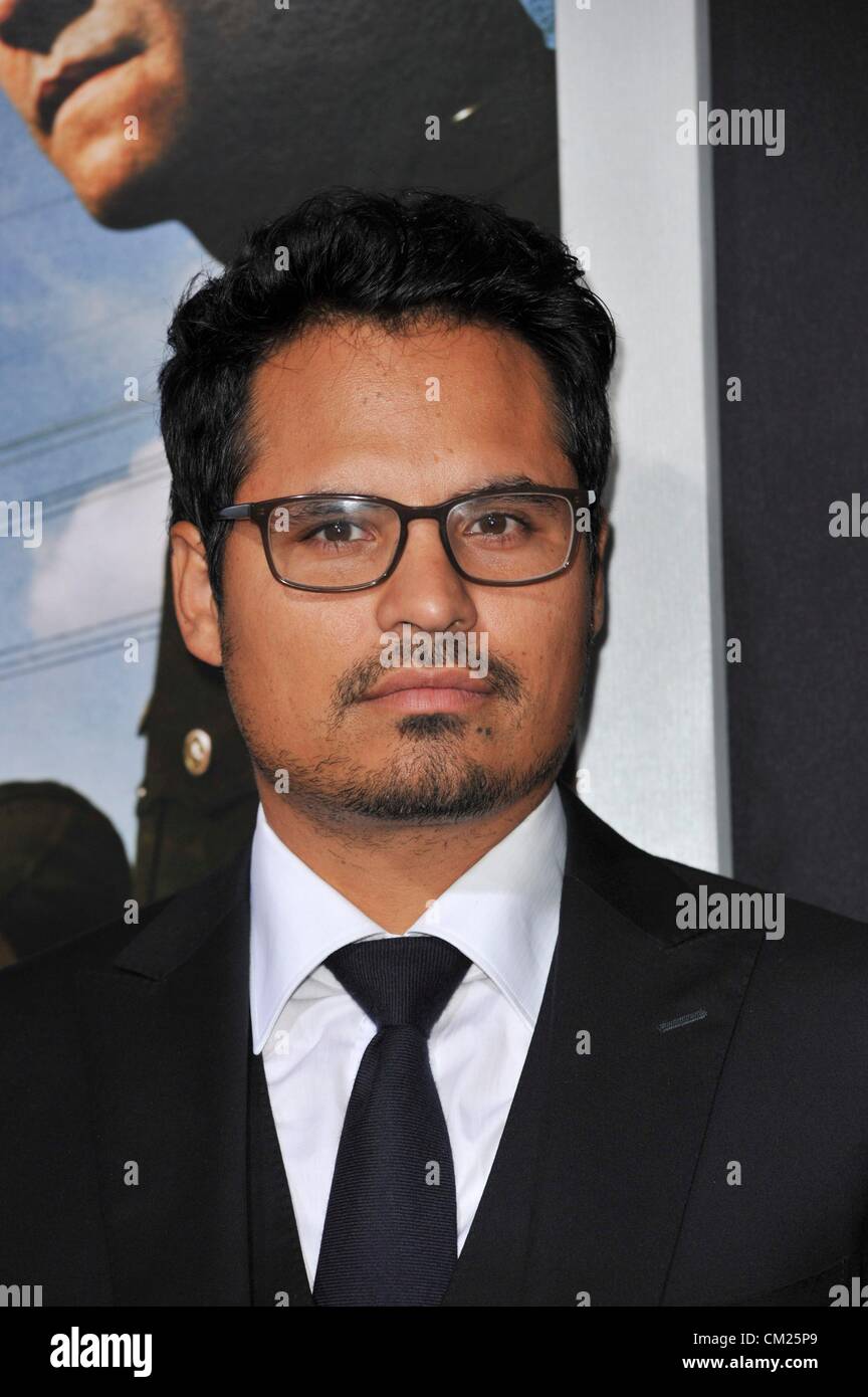 Michael Pena at arrivals for END OF WATCH Premiere, Hollywood Boulevard ...