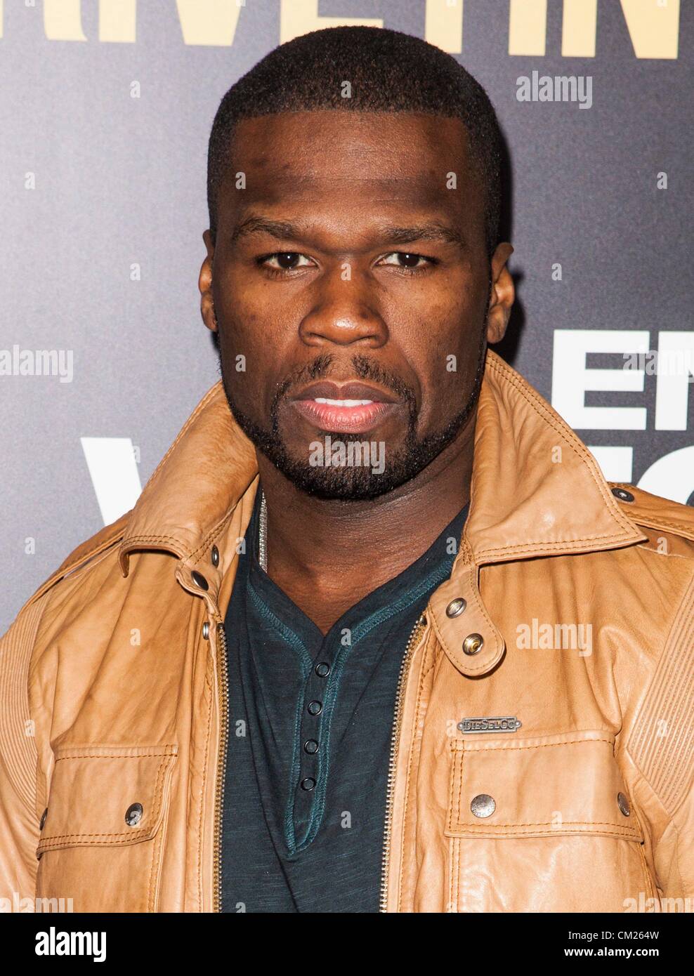 50 Cent at arrivals for END OF WATCH Premiere, Regal Cinemas L.A. Live ...