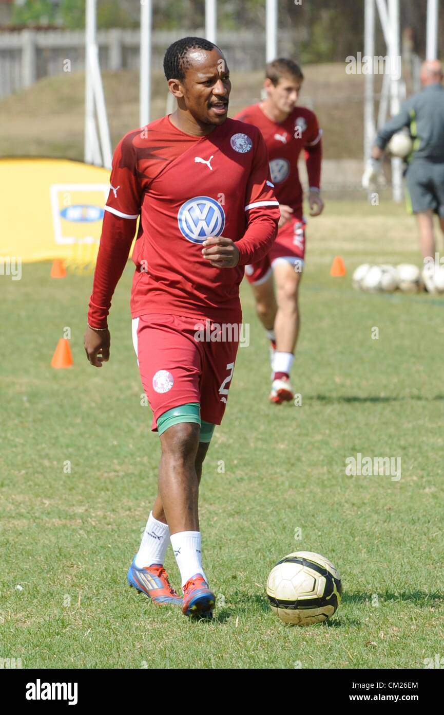 GERMISTON, SOUTH AFRICA - SEPTEMBER 18, Katlego Mashego during the ...