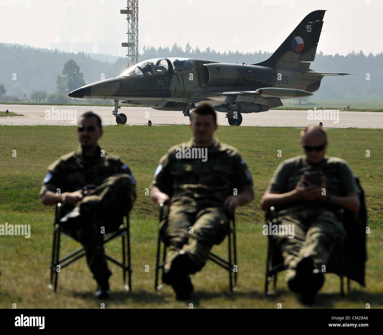 The Czech military base in Namest nad Oslavou, Czech Republic, has ...