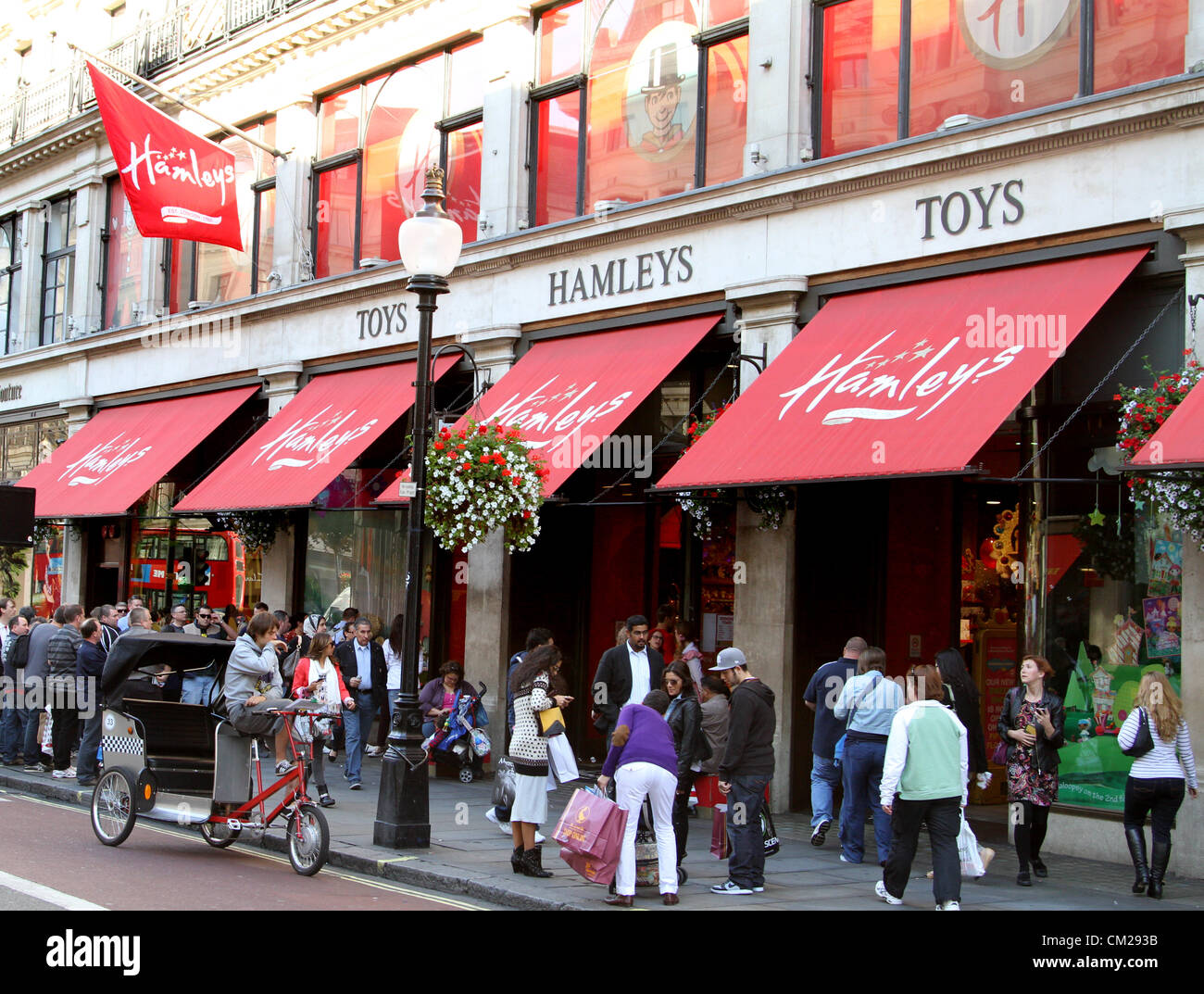 London - Hamleys, in London's Regent Street - the World's largest toy store - has been purchased ...