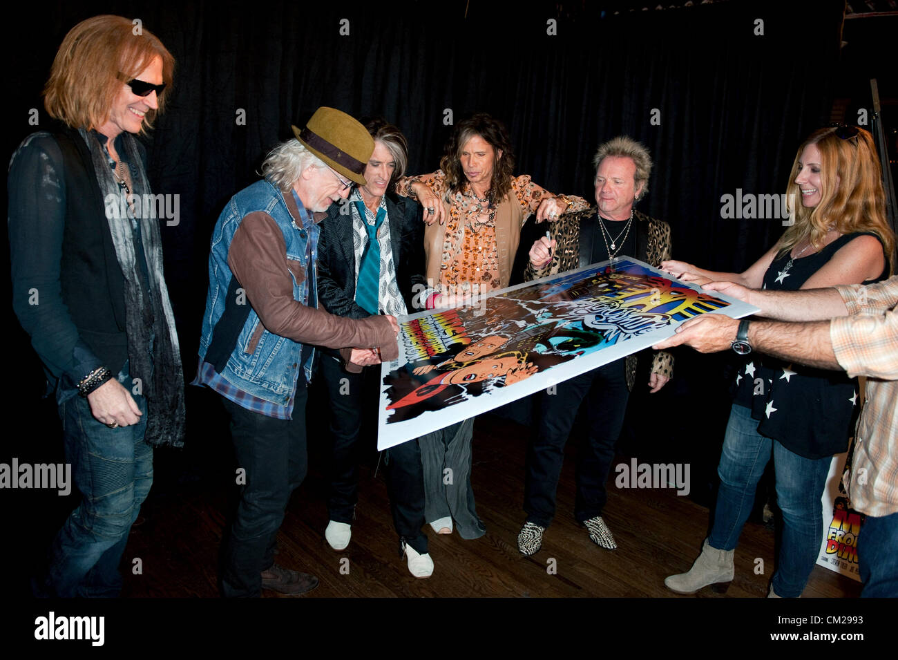 Sept. 18, 2012 - West Hollywood, California, U.S. - Members of ...