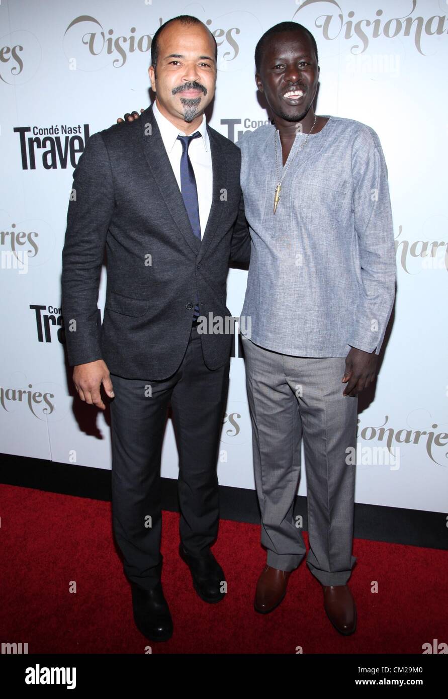 Okello Sam; Jeffrey Wright at arrivals for Conde Nast Traveler ...