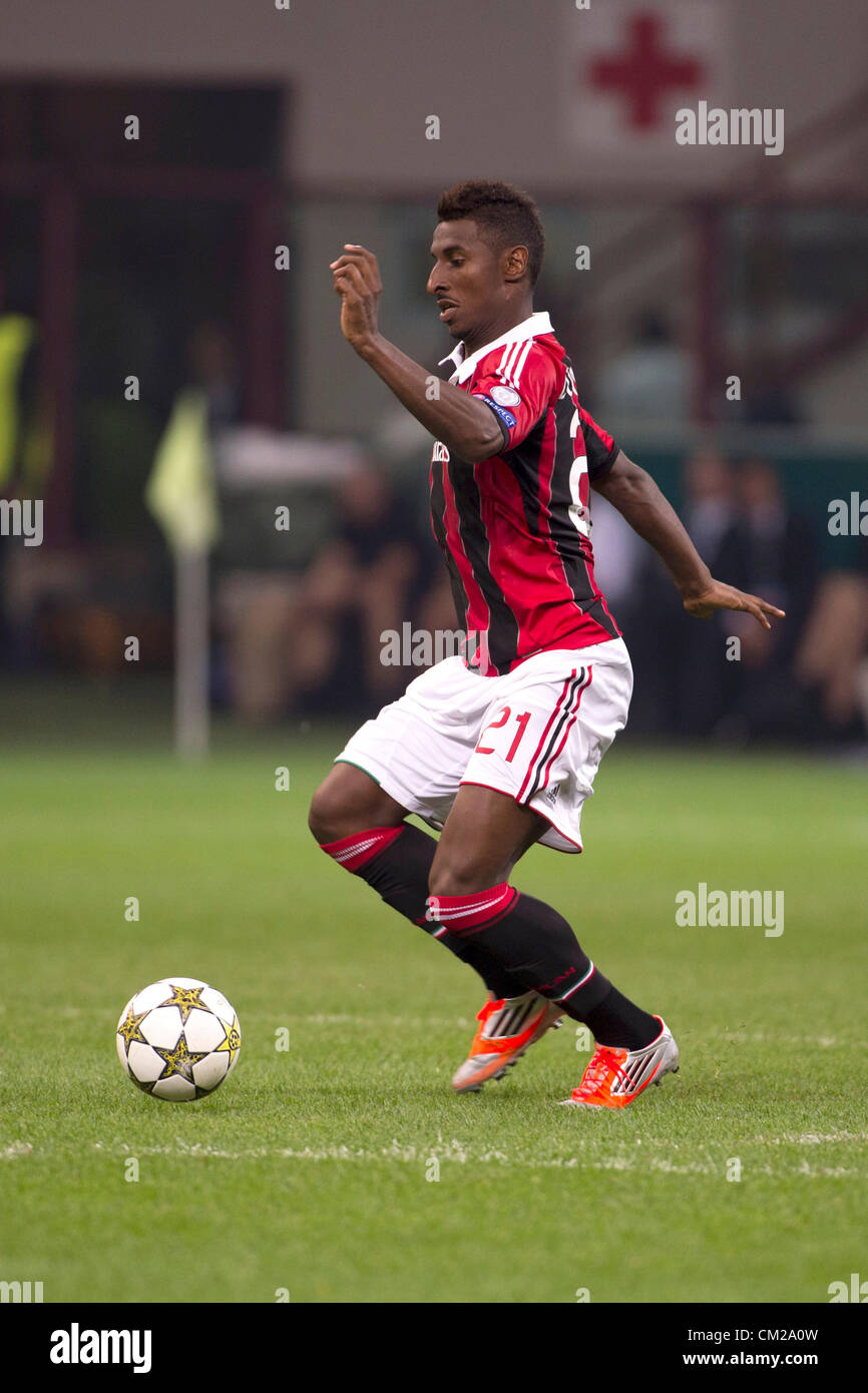 Kevin Constant (Milan), SEPTEMBER 18, 2012 - Football / Soccer : UEFA ...