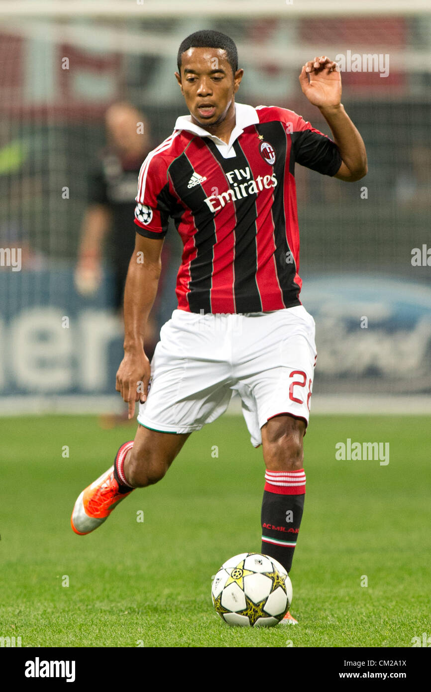 Urby Emanuelson (Milan), SEPTEMBER 18, 2012 - Football / Soccer : UEFA ...