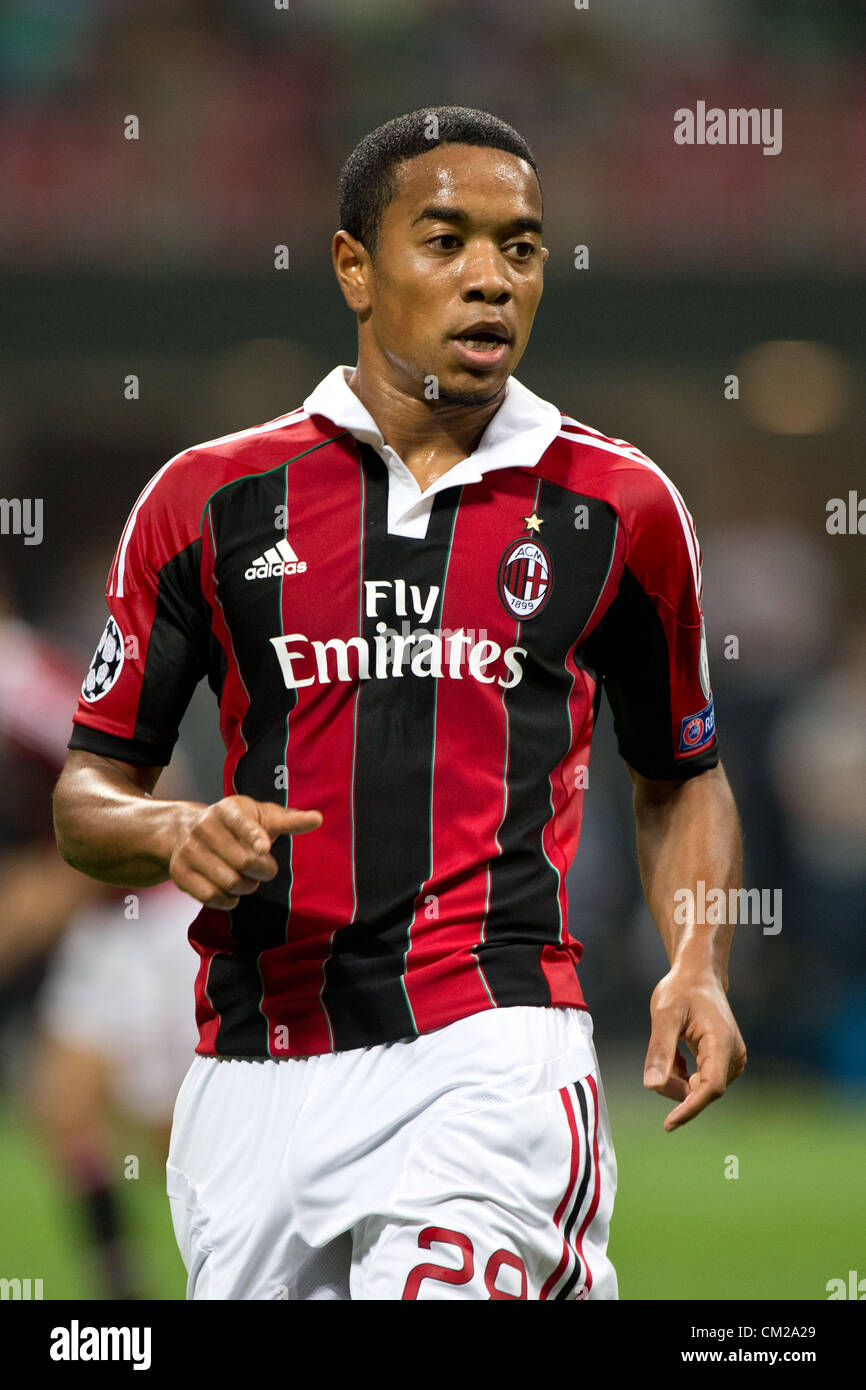Urby Emanuelson (Milan), SEPTEMBER 18, 2012 - Football / Soccer : UEFA ...