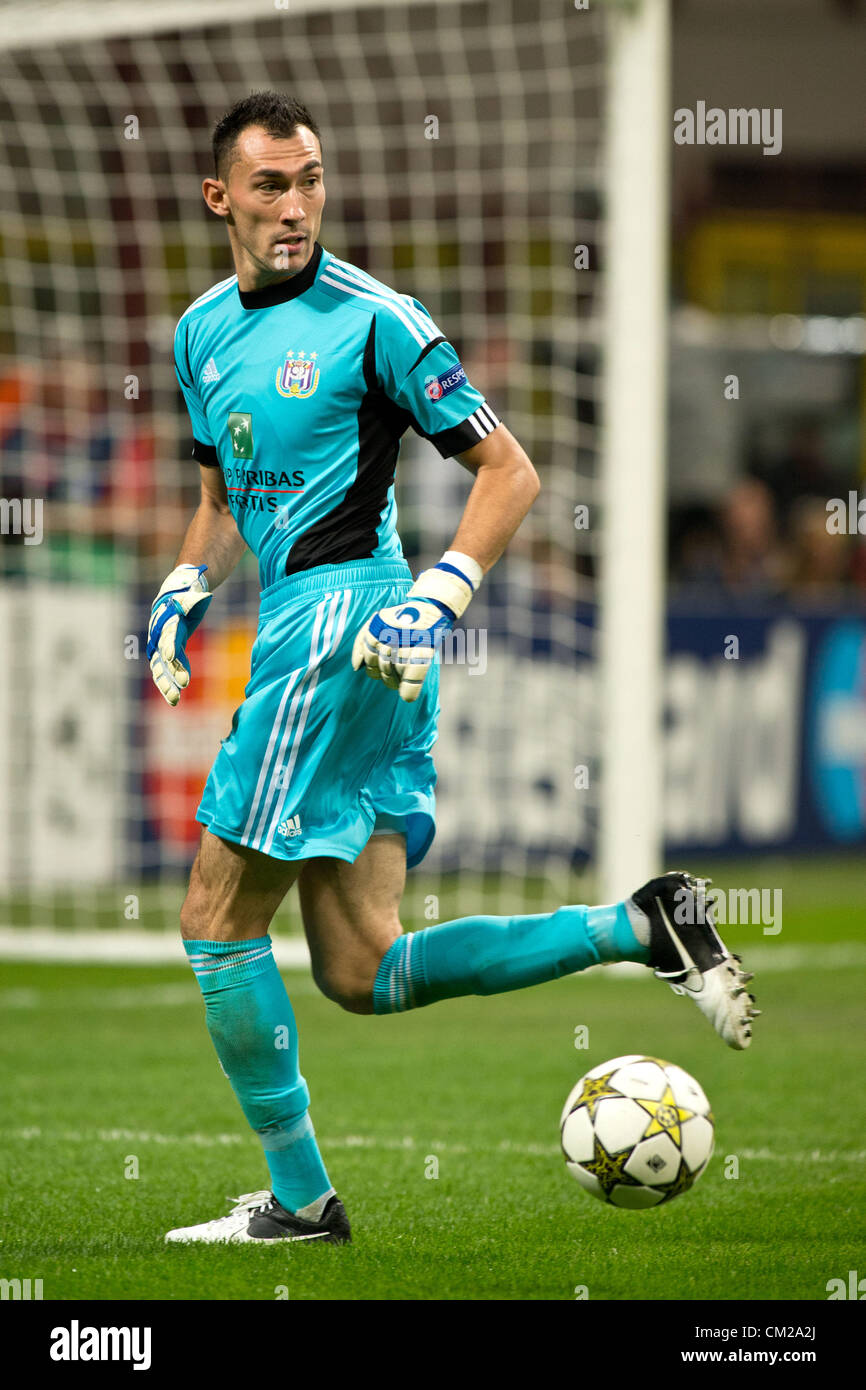 Silvio Proto (Anderlecht), SEPTEMBER 18, 2012 - Football / Soccer ...