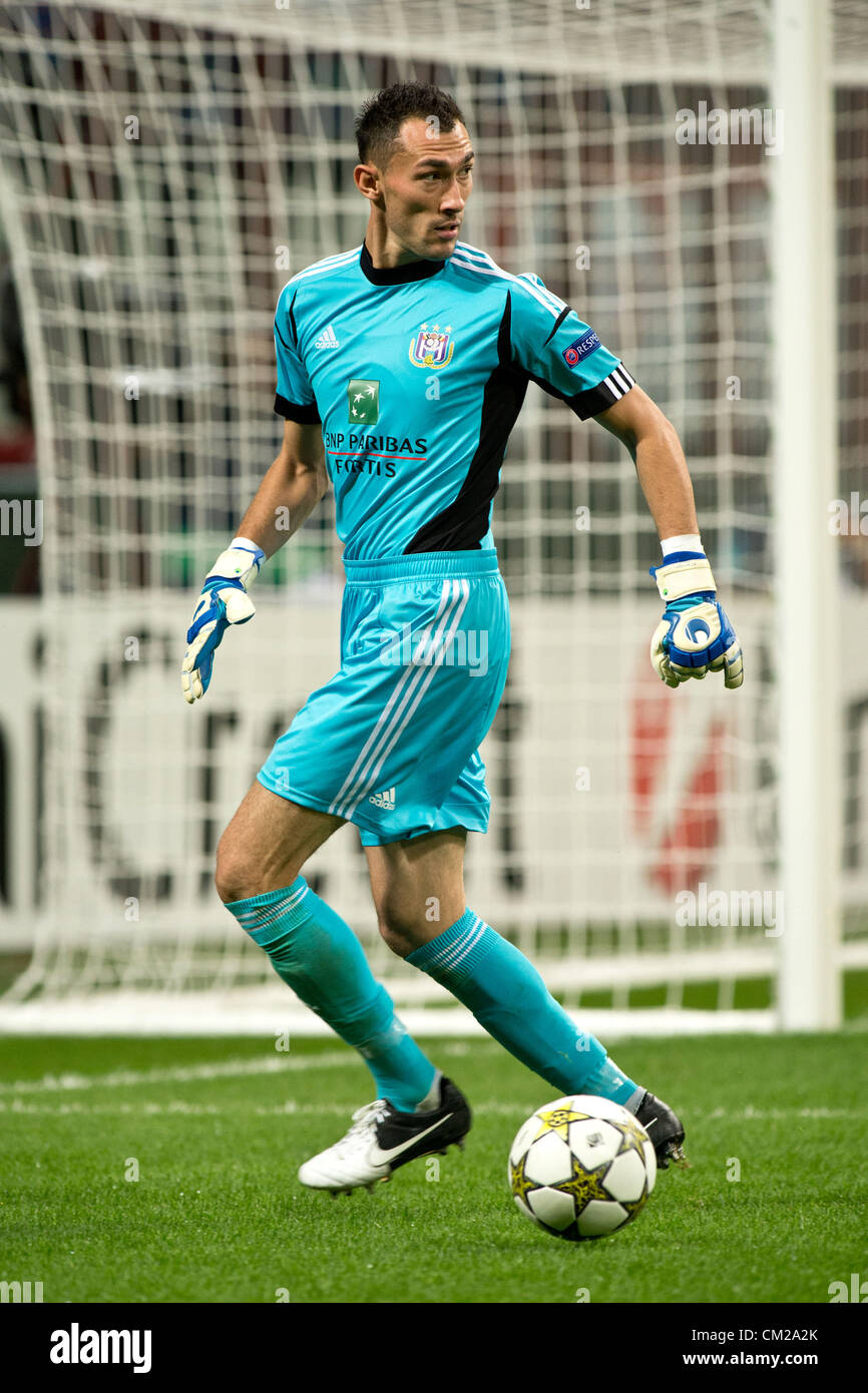 Silvio Proto (Anderlecht), SEPTEMBER 18, 2012 - Football / Soccer ...