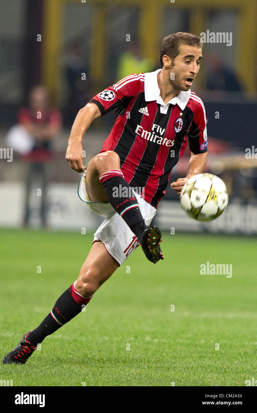 Mathieu Flamini (Milan), SEPTEMBER 18, 2012 - Football / Soccer : UEFA ...