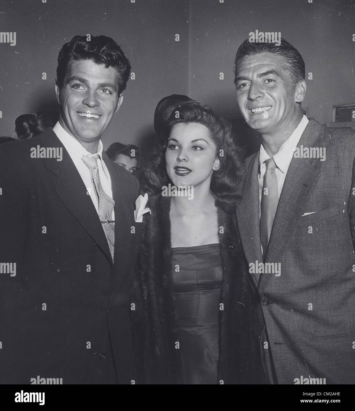 DALE ROBERTSON Debra Paget Victor Mature.Supplied by Photos, inc ...