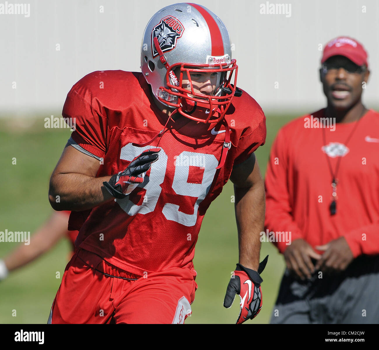 Sept. 19, 2012 - Albuquerque, NM, U.S. - Under the watchful eye of ...