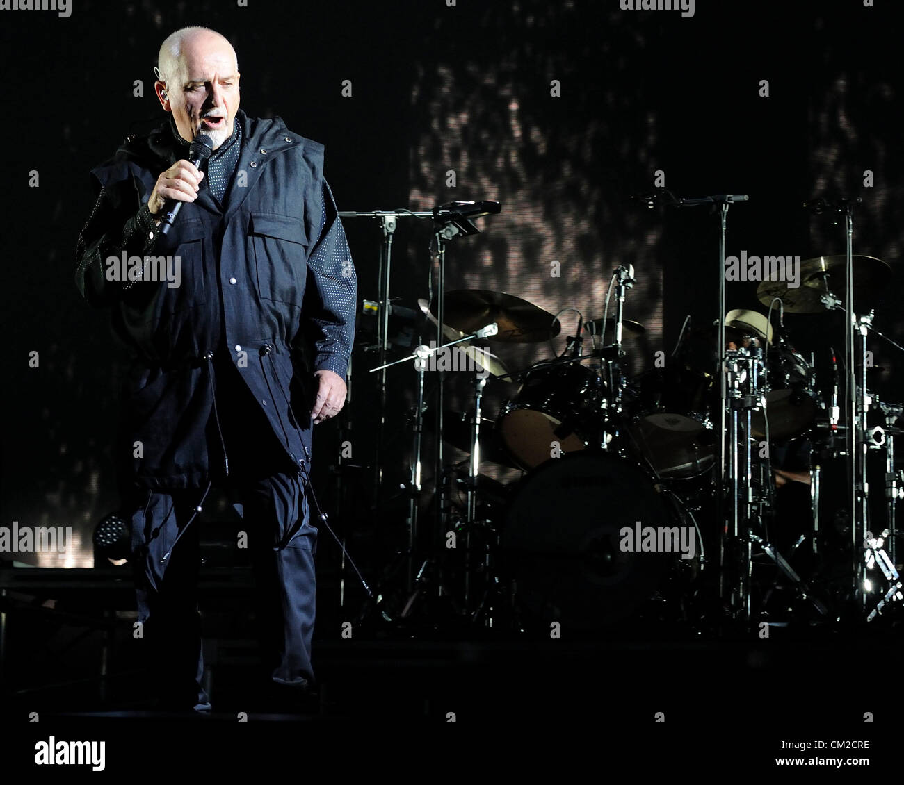 Sept 19, 2012. Toronto, Canada. Peter Gabriel performs at Toronto's Air ...