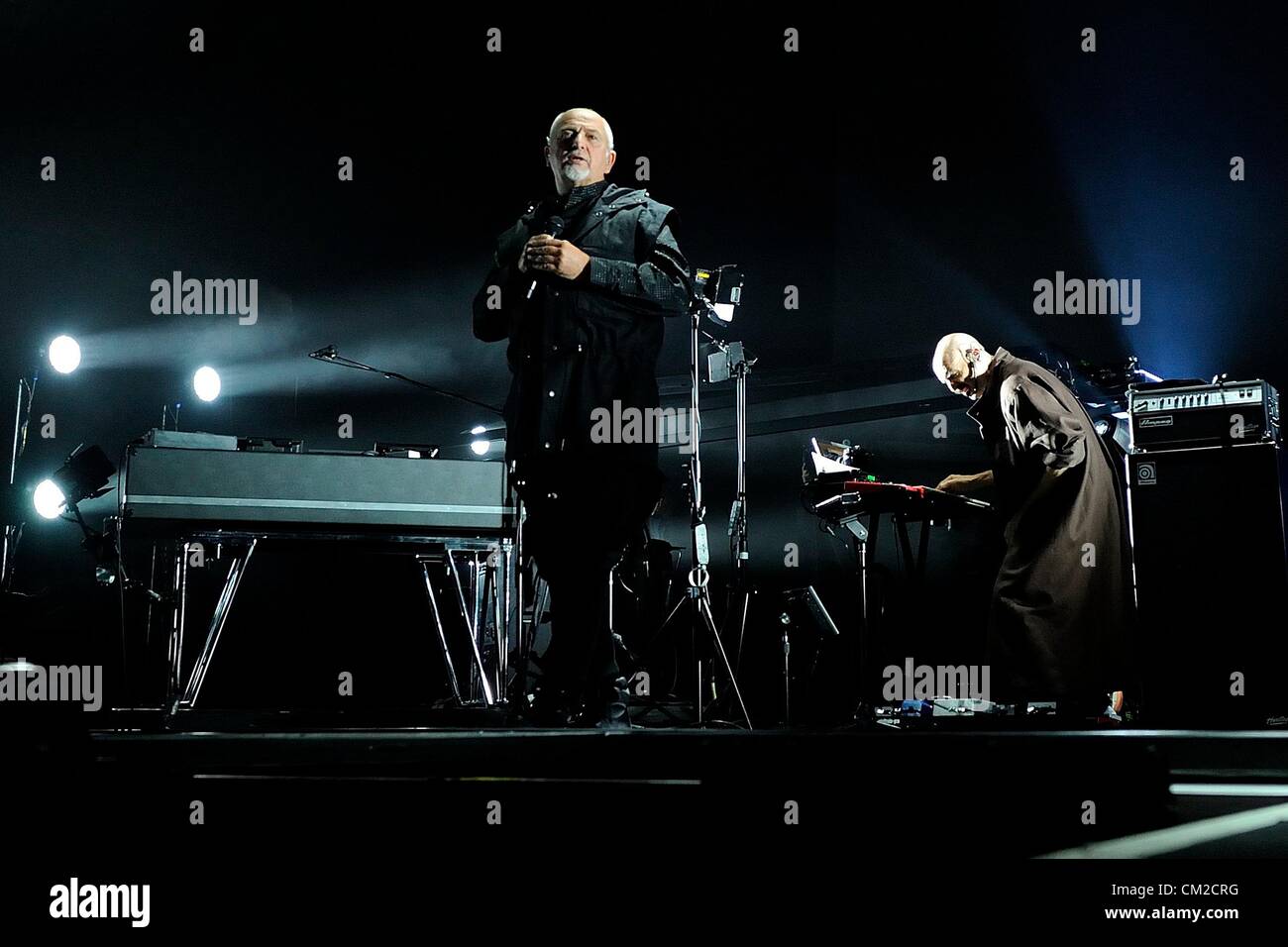 Sept 19, 2012. Toronto, Canada. Peter Gabriel performs at Toronto's Air ...