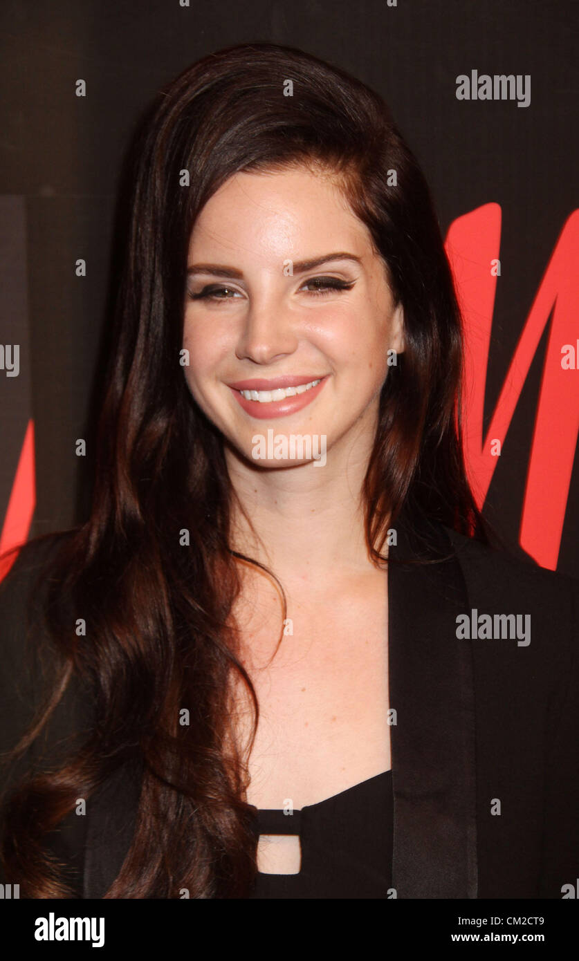Sept. 19, 2012 - New York, New York, U.S. - Singer LANA DEL REY at the ...