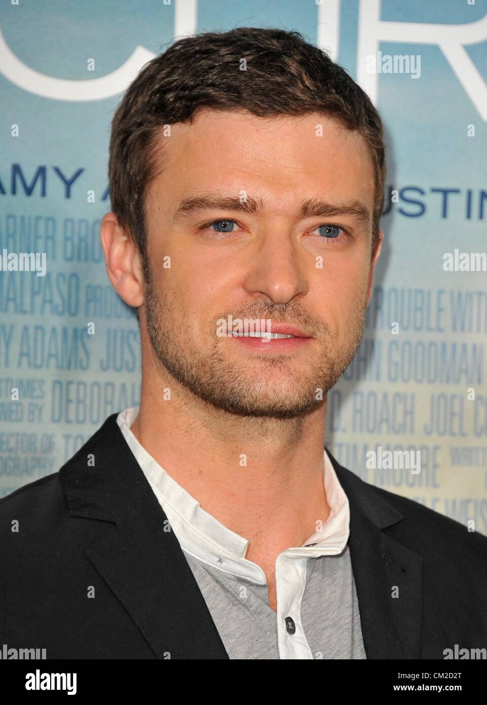 Justin Timberlake at arrivals for TROUBLE WITH THE CURVE Premiere ...
