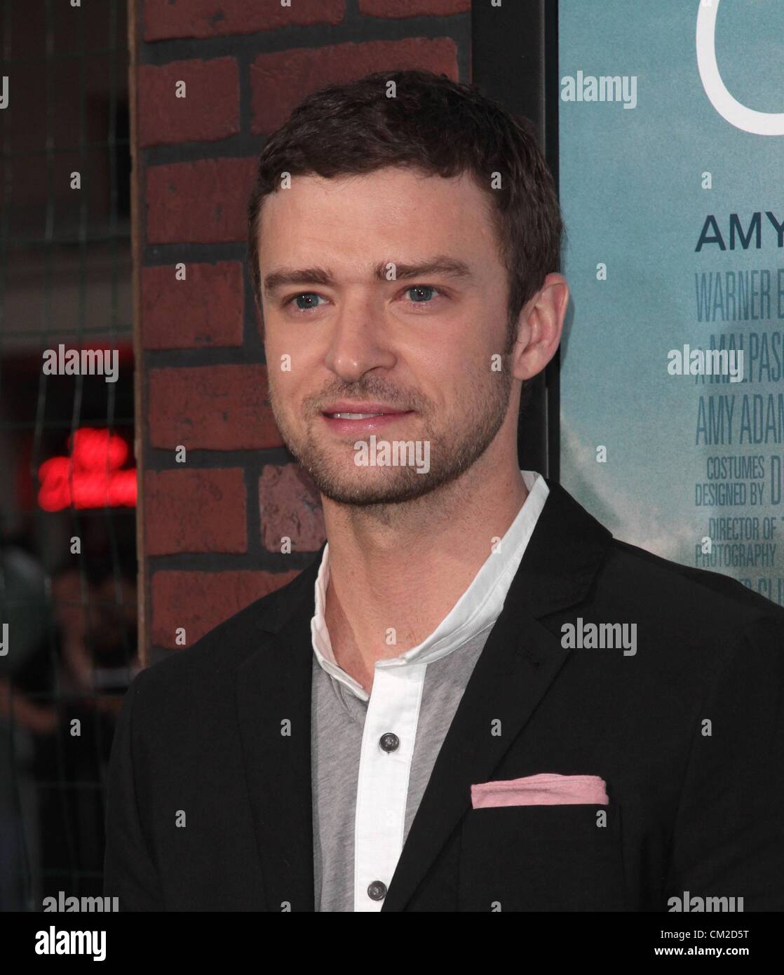 Justin Timberlake at arrivals for TROUBLE WITH THE CURVE Premiere ...