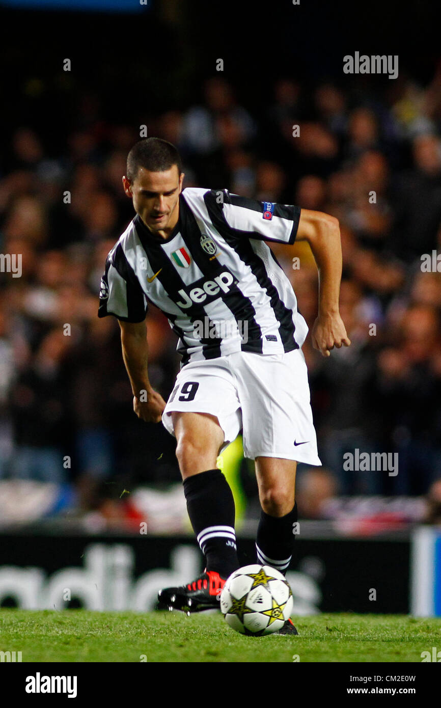 Sep 19th 2012 London, England, Juventus's Italian defender Leonardo ...