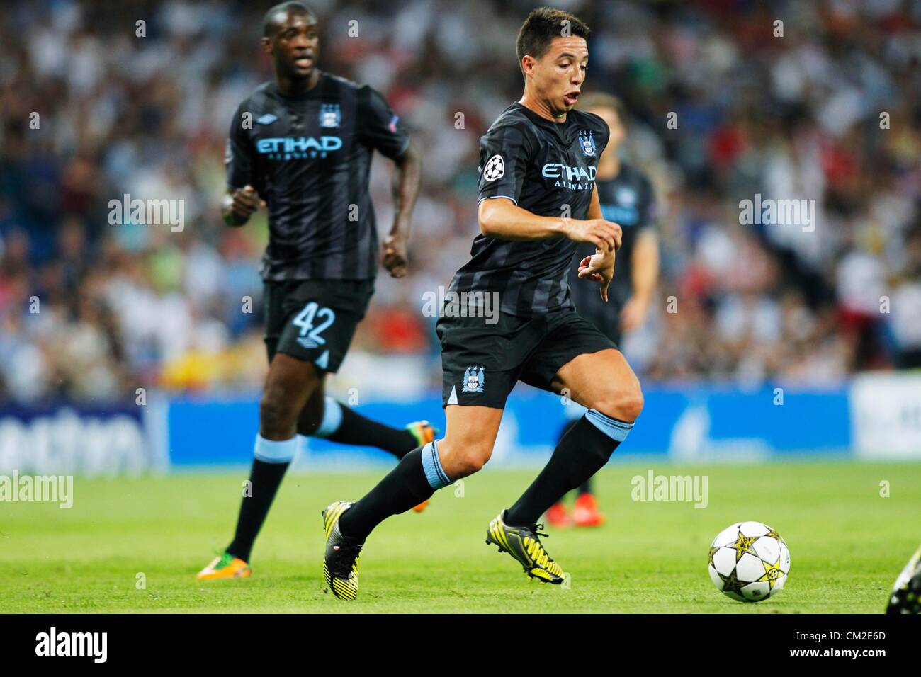 Samir Nasri (Man.C), SEPTEMBER 18, 2012 - Football / Soccer : UEFA ...