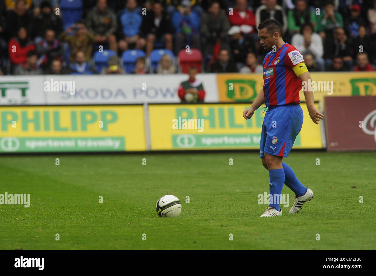 First Czech soccer league, 7th round: Viktoria Plzen vs Sparta Prague ...